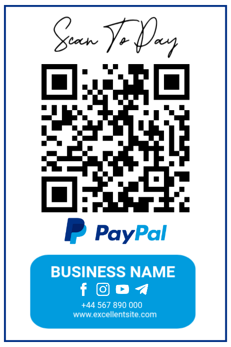 Copy of White Modern & Minimal Scan Qr Code Poster | PosterMyWall