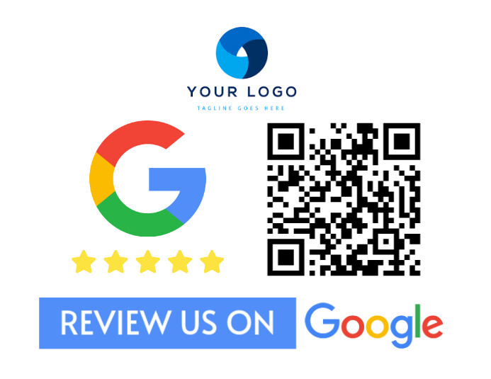 White Modern & Minimal Scan To Review Us On Google Qr Code Flyer ...
