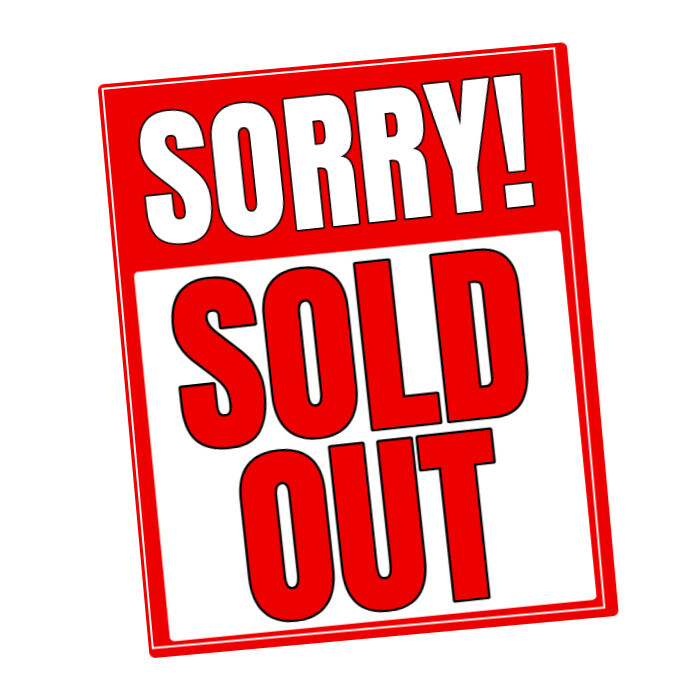 Copy of White Modern & Minimal Sold Out Notification Square (1:1 ...