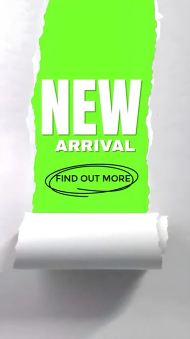 White Modern & Minimal The Big Reveal - New Arrival Instagram Reel ...