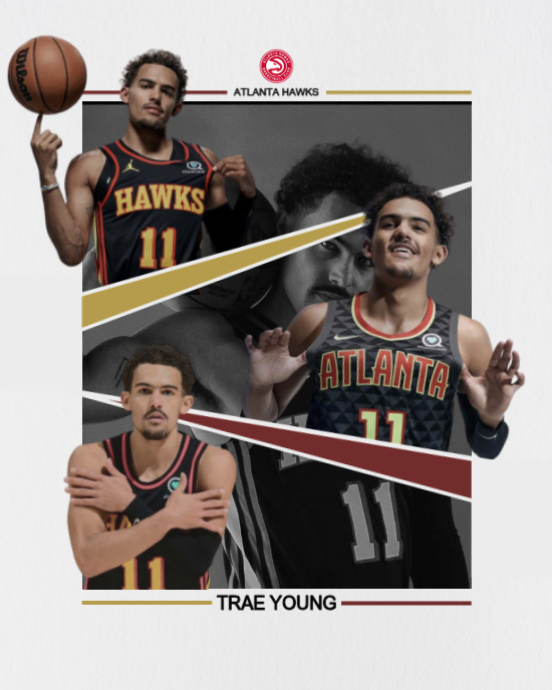 Trae Young And Atlanta Hawks Template | PosterMyWall