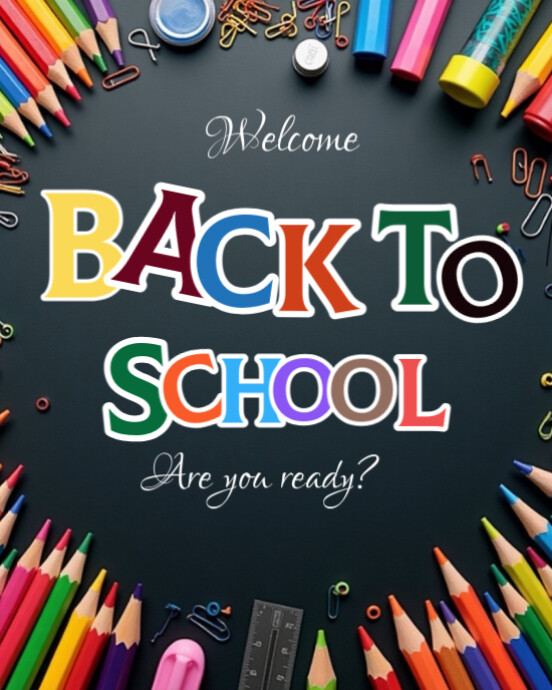 White Modern & Minimal Welcome Back To School Instagram Portrait ...