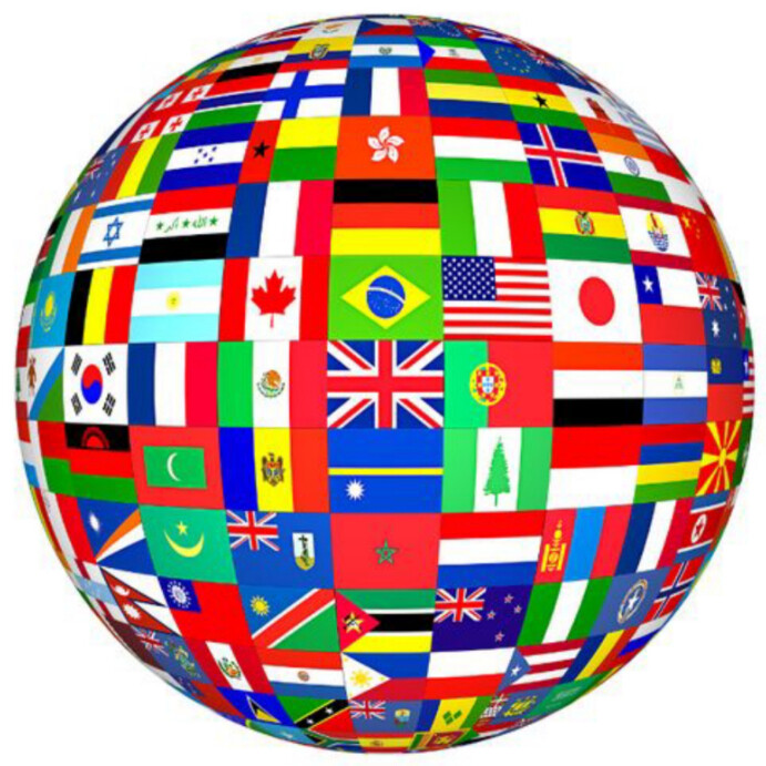 Copy of White Modern & Minimal World Of Flags Instagram Post | PosterMyWall