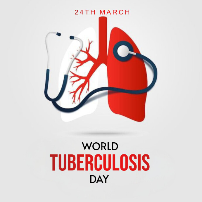 Copy of White Modern & Minimal World Tuberculosis Day Instagram Post ...