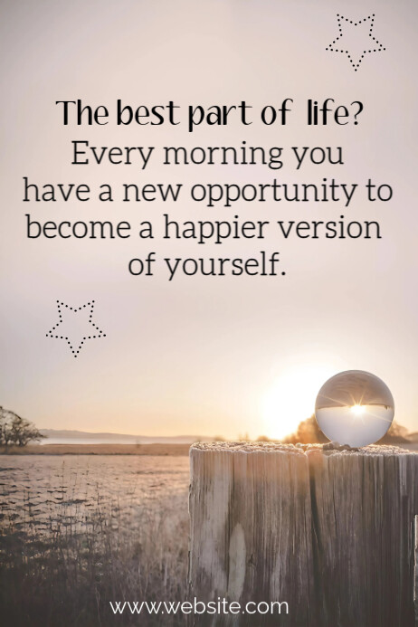 Copy of White Motivational Quotes For Life Poster | PosterMyWall