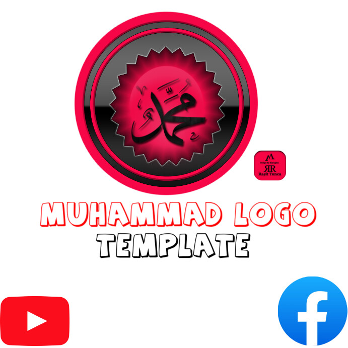 White Muhammad Instagram Post Template | PosterMyWall