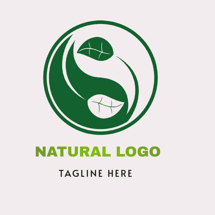 Copy of White Natural Logo | PosterMyWall