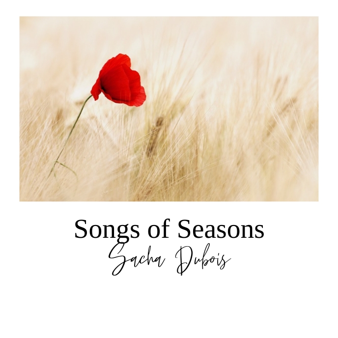 White Nature Photo Simple Album Cover Template | PosterMyWall