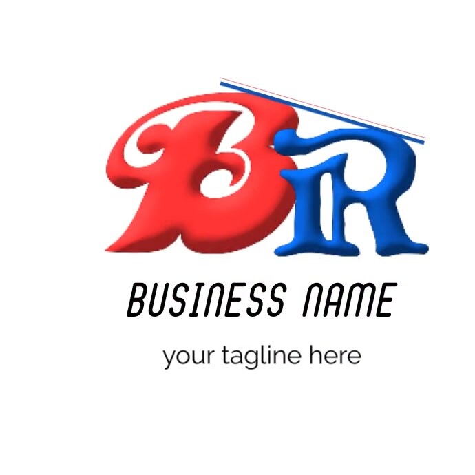 Plantilla de White Neon Logo Design Template Logo | PosterMyWall