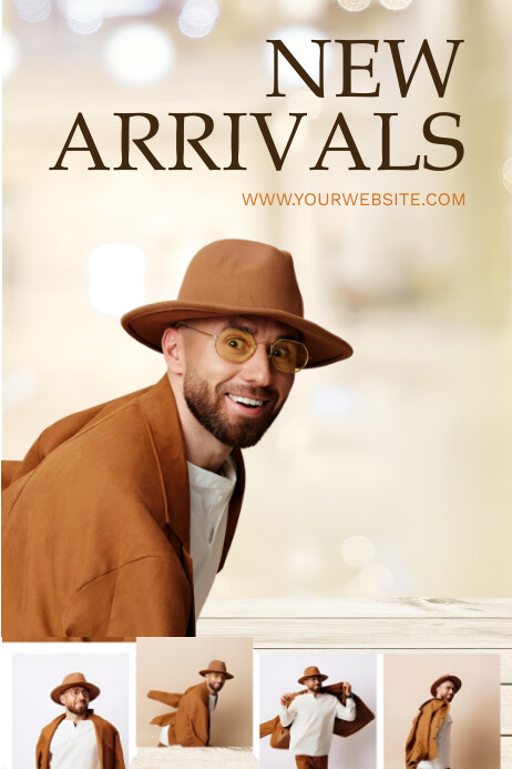 White New Arrivals Poster Template | PosterMyWall
