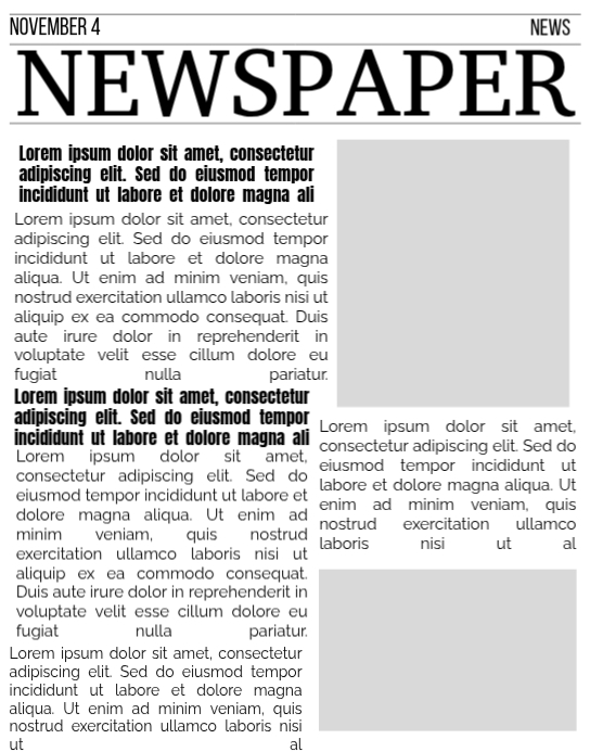 White News Poster/wallboard Template | PosterMyWall