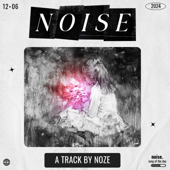White Noise Album Cover Template | PosterMyWall