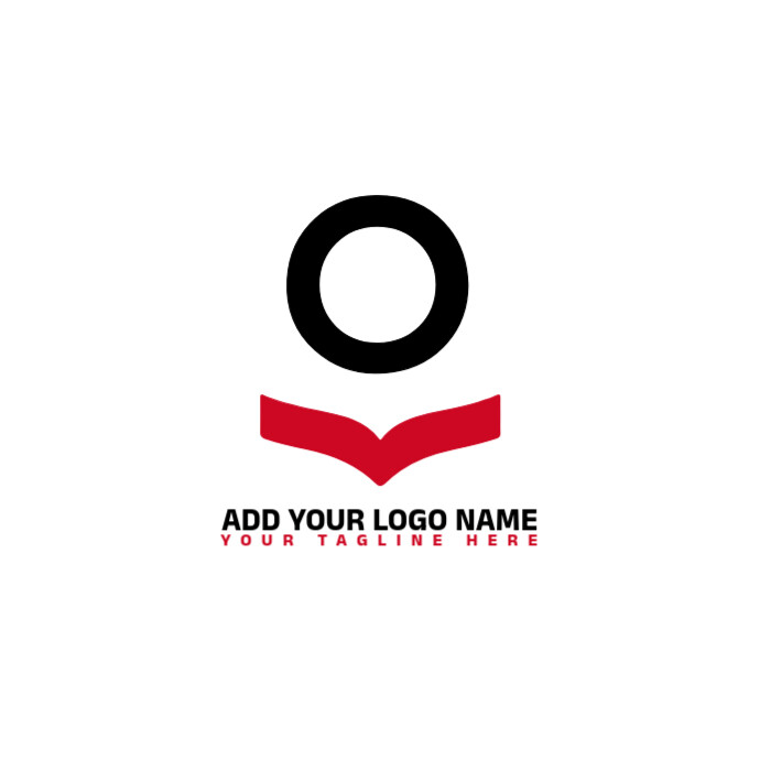 White O Logo/education/vector/graphics/symbol/icon/identity/brand ...
