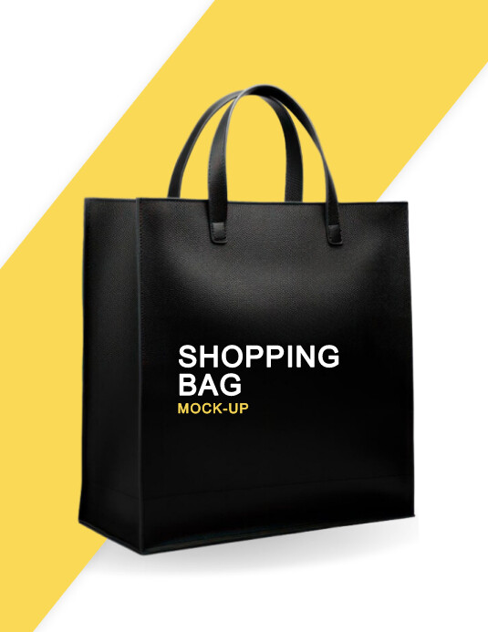 Copy of White Paper Bag Mockup Flyer (us Letter) | PosterMyWall