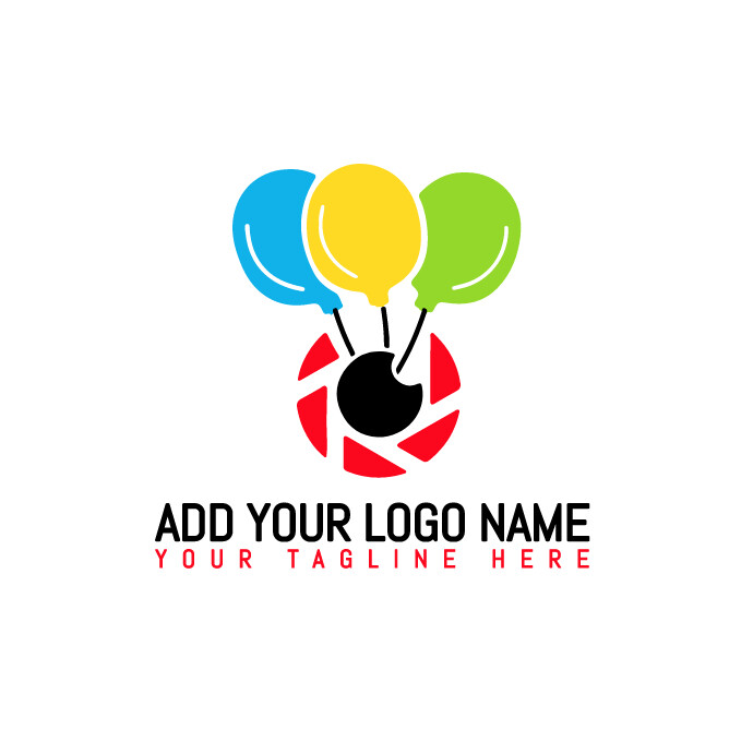 Modèle White Party Logo/ballons/birthday/business/b | PosterMyWall