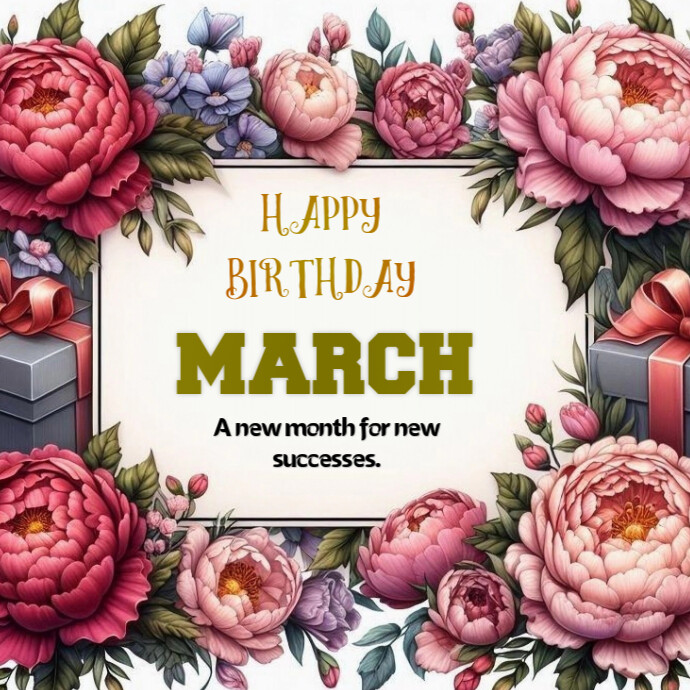 White Pastel Birthday Card Logo Template | PosterMyWall