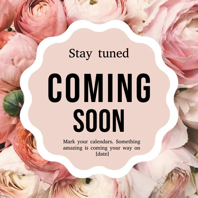 Modèle White Pastel Coming Soon Instagram Post | PosterMyWall