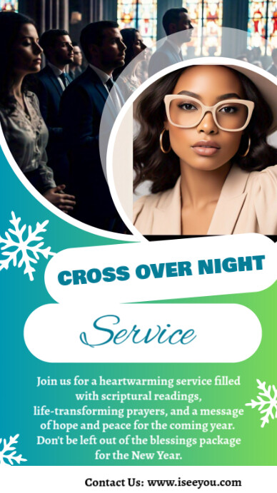 Copy of White Pastel Crossover Service Instagram Story | PosterMyWall