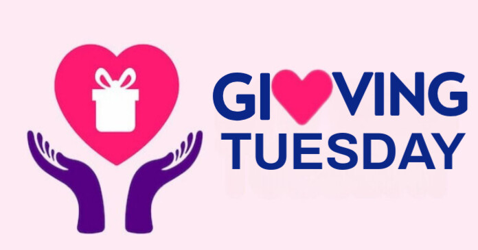 White Pastel Giving Tuesday Facebook Shared Image Template | PosterMyWall