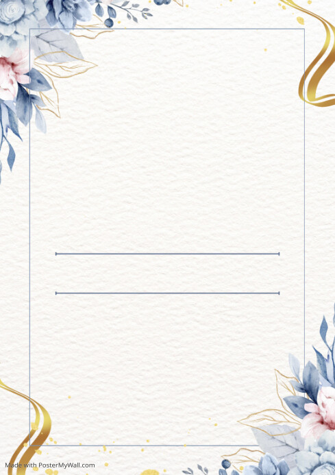 White Pastel Graduation Card Background A4 Template | PosterMyWall