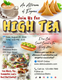 Tea flyer Template | PosterMyWall