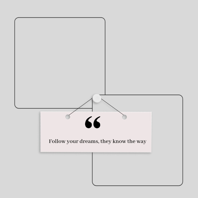 White Pastel Instagram Post Quote Background Instagram Post Template ...