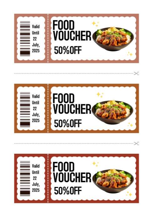 Copy of White Pastel Limited Time Restaurant Discount A4 | PosterMyWall