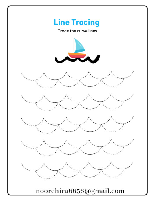 White Pastel Line Tracing Pages Flyer (us Letter) Template | PosterMyWall