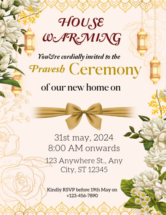 Copy of White Pastel Modern-housewarming-invitation Flyer (us Letter ...