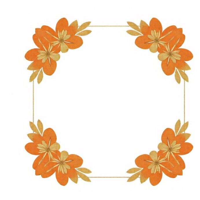 White Pastel Photo Frame Instagram Post Template | PosterMyWall