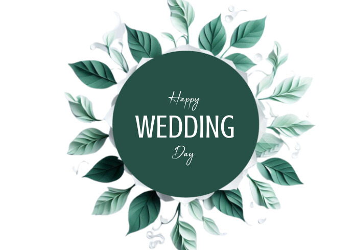 Modèle White Pastel Wedding Invitation Card A1 | PosterMyWall