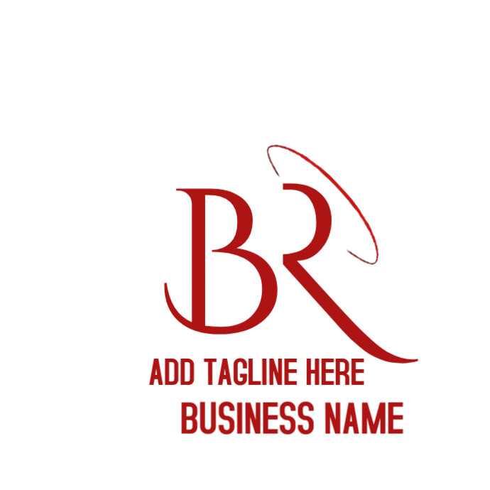 Copy of White Pastel Whit And Red Logo | PosterMyWall