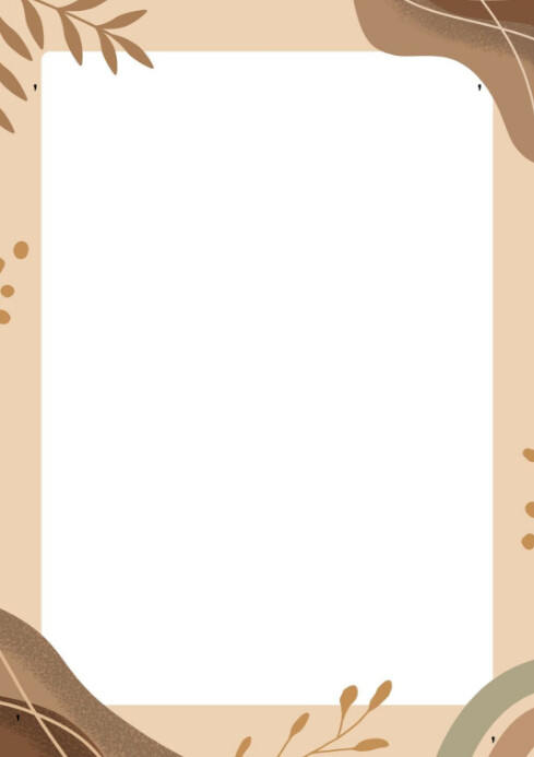 White Pastel White Beautiful Assignment Pages A4 Template | PosterMyWall