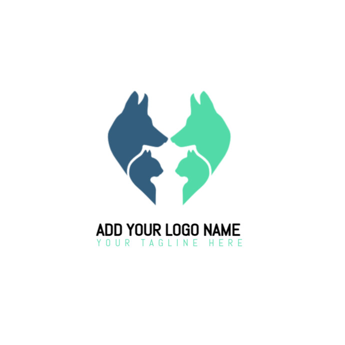 White Pet Treatment/vet Care/clinic/veterinary/brand/business/symbol ...