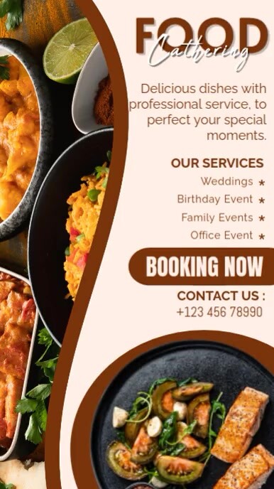 Copy of White Profesional Cathering Reel Instagram | PosterMyWall