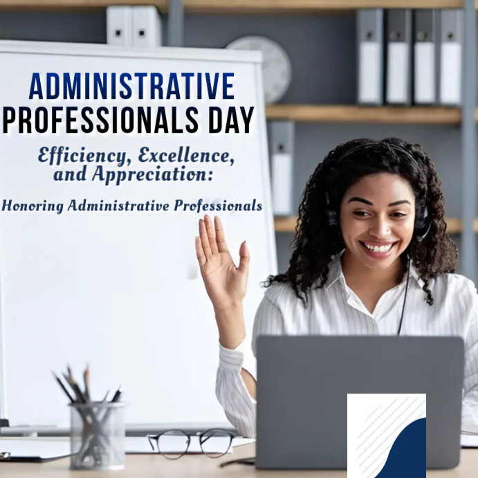 Copy of White Professional Administrative Professionals Day Instagram ...