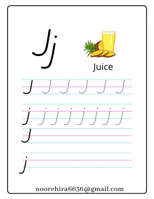 White Professional Alphabet Tracing Book For Kids Flyer (us Letter ...