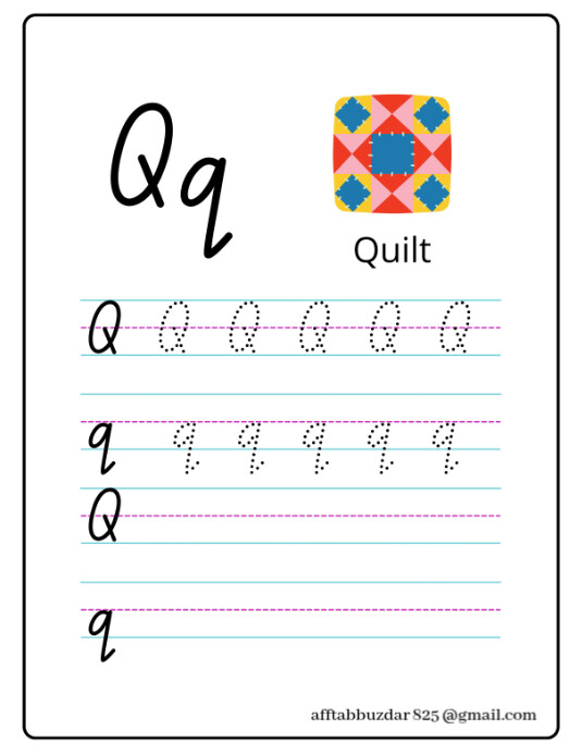 White Professional Alphabet Tracing Worksheets For Kindergarten Flyer ...