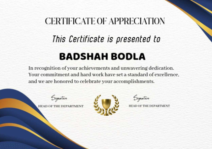 White Professional Appreciation Certificate Design Templates A2 ...