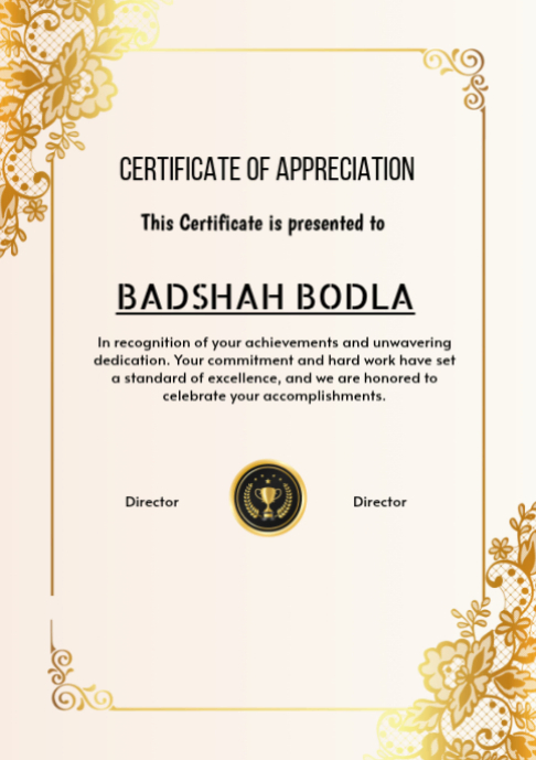 Plantilla de White Professional Appreciation Certificate Design ...