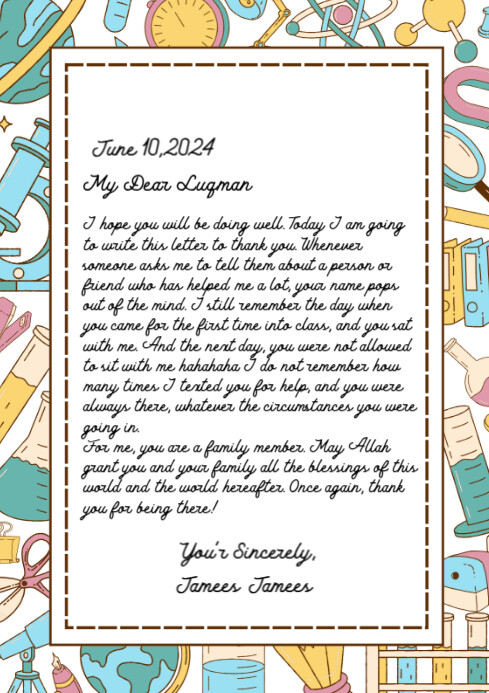 White Professional Assignment And Letter Writing Flyers A4 Template ...