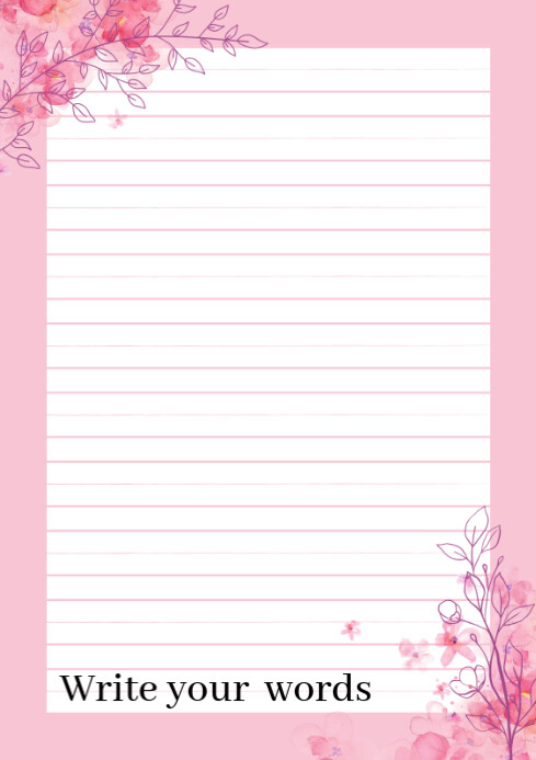 Modèle White Professional Assignment Background A4 | PosterMyWall