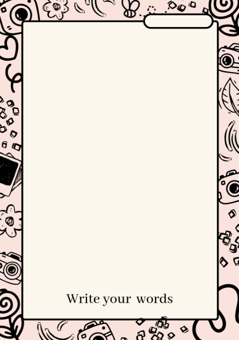 White Professional Assignment Pages A4 Template | PosterMyWall