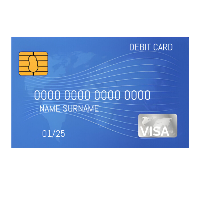 White Professional Atm Card Instagram Post Template | PosterMyWall