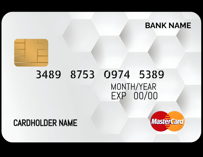 Copy of White Professional Bank Credit Debit Atm Card Flyer (us Letter ...