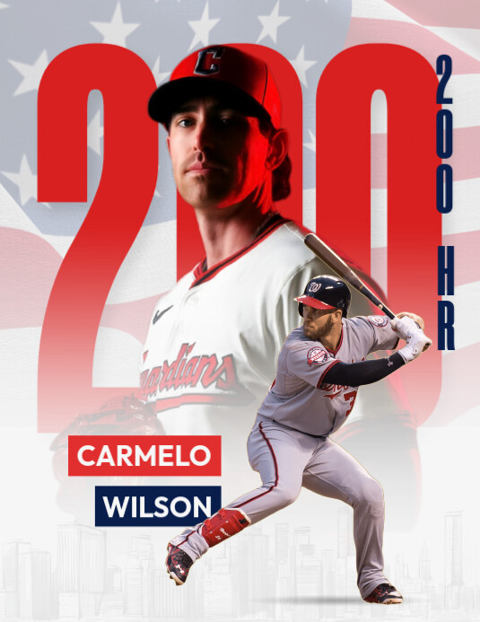 Copy of White Professional Baseball Gameday Flyer (us Letter ...