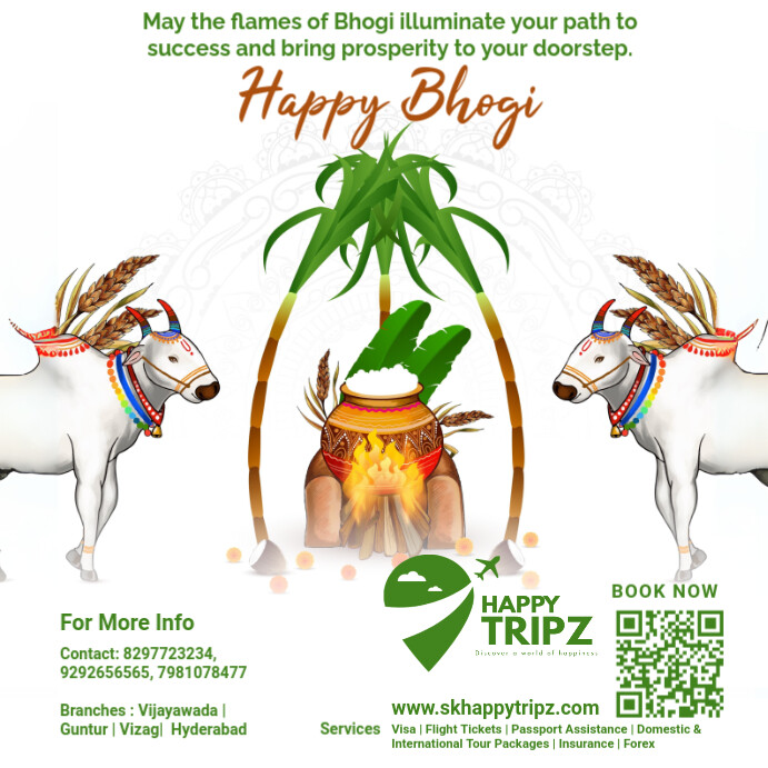 White Professional Bhogi, Sankranti, Makar Sankranti, Pongal, Instagram ...