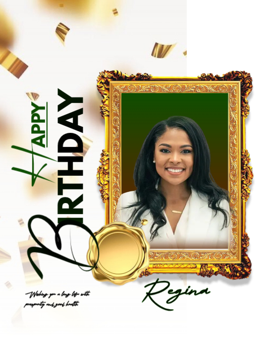 Plantilla de White Professional Birthday Celebration Flyer | PosterMyWall