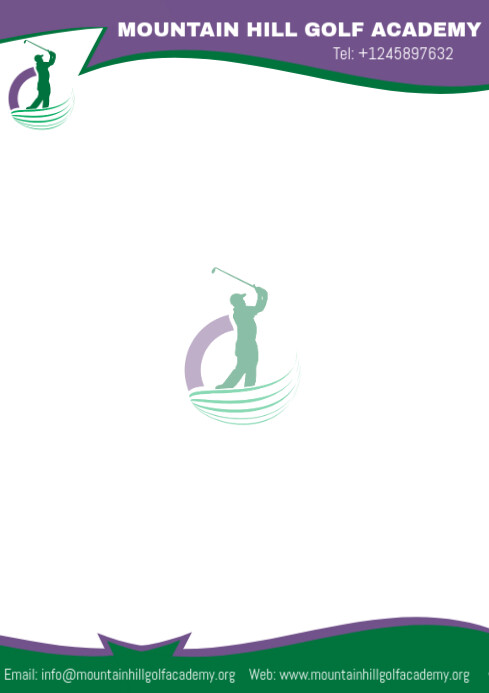 White Professional Blank Letter Head Template A4 | PosterMyWall