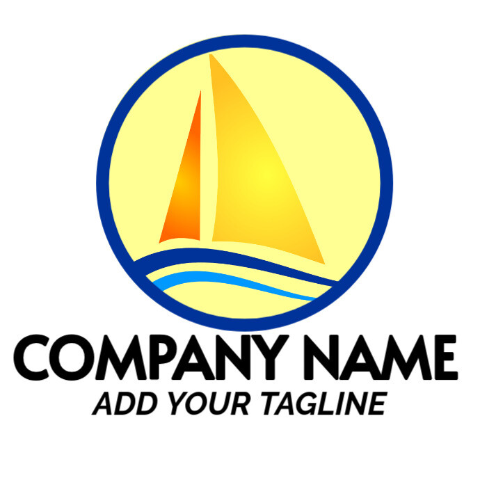 Copy of White Professional Boat Logo Design Logo | PosterMyWall